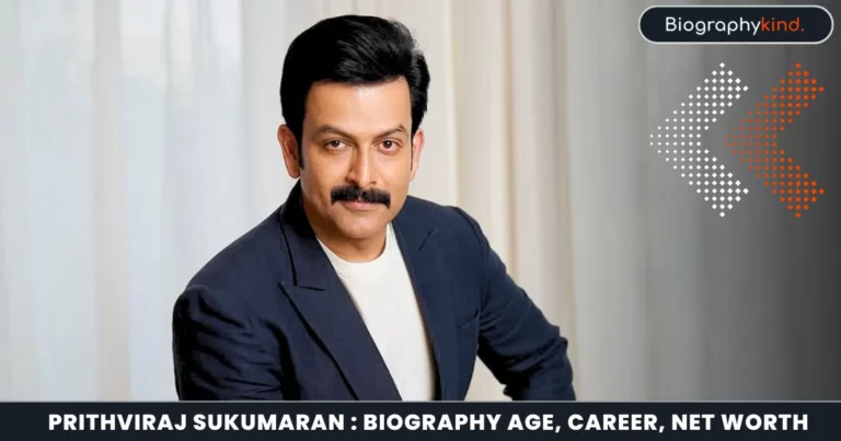Prithviraj Sukumaran Biography, Age, Height, Family